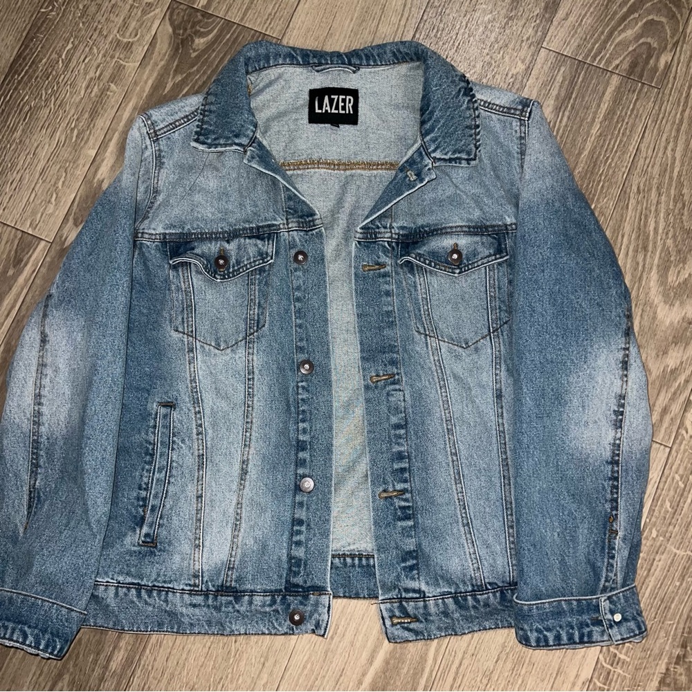 Lazer Denim Jacket - Gem